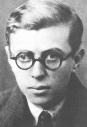 Portrait Jean-Paul Sartre | phrase philosophique